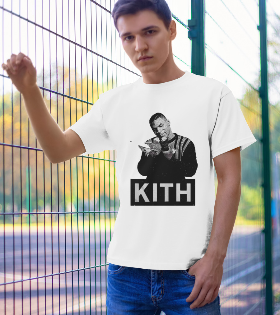 Mike Tyson Kith Now Meme With Pigeons T-Shirt