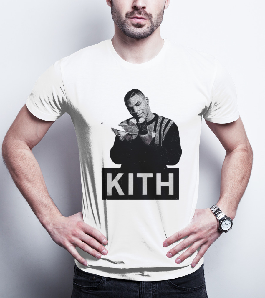 Mike Tyson Kith Now Meme With Pigeons T-Shirt