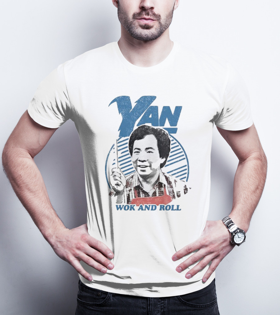 Yan Wok And Roll Retrokid Chef T-Shirt