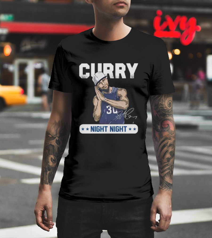 Curry 30 Night Night T-Shirt