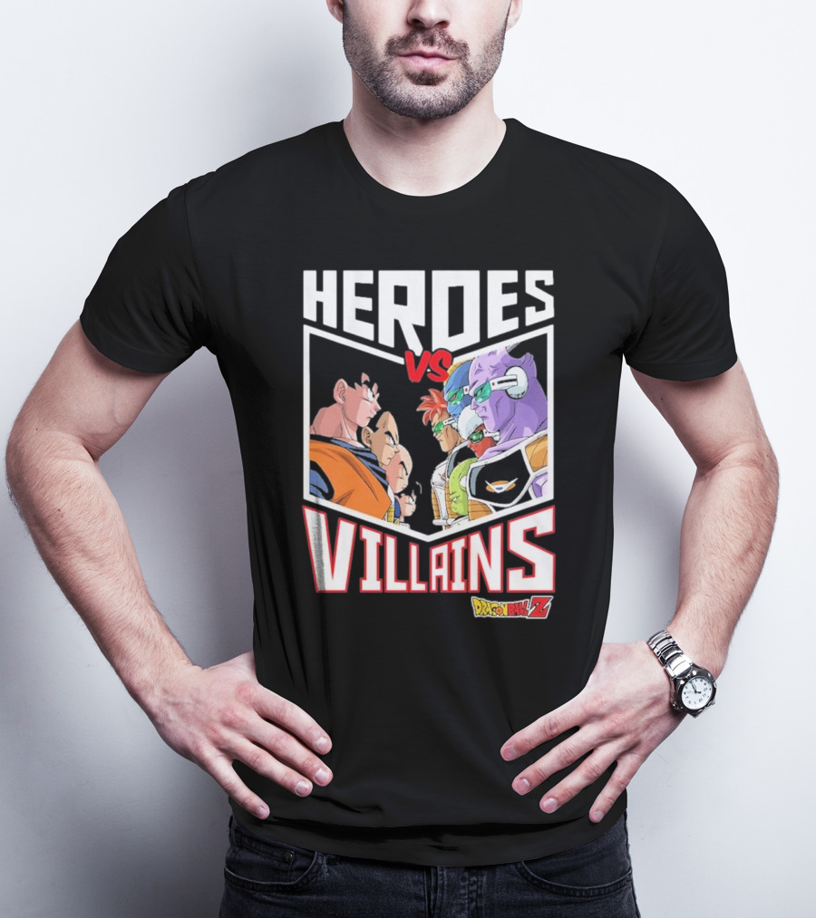 Heroes Vs. Villains DRAGON BALL Z Youth BIOWORLD T-Shirt