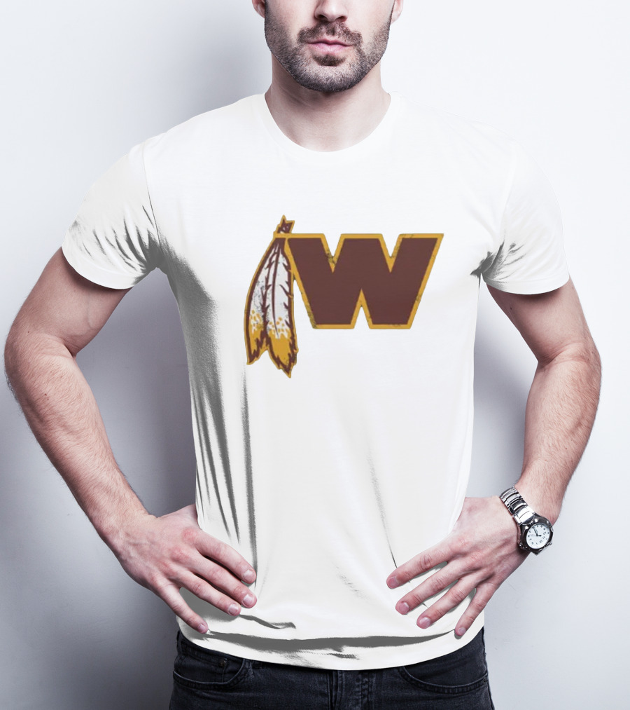 Washington Commanders Feather T-Shirt