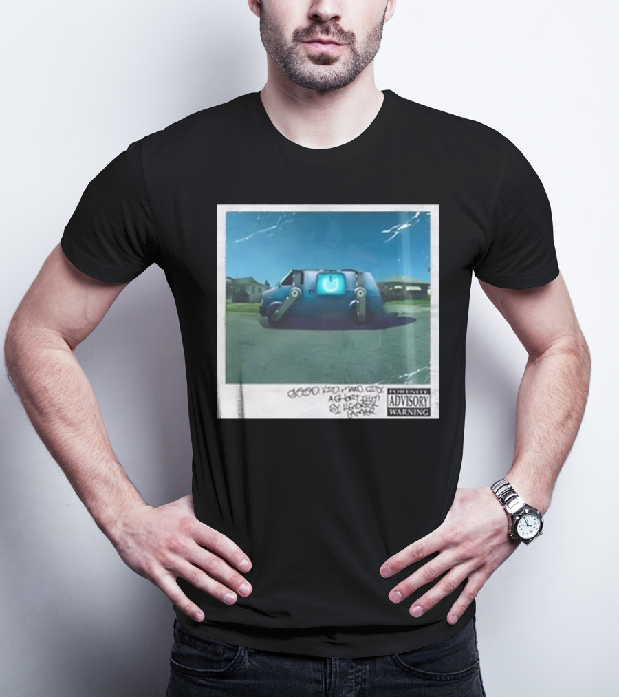 Funnyahhtees Good Kid M.A.A.D City Reboot Van Parental Advisory Kendrick Lamar T-Shirt