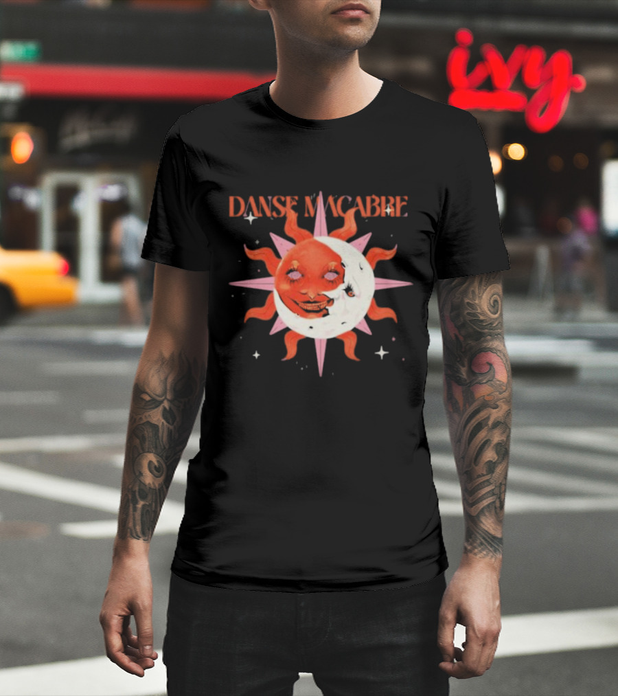 Danse Macabre Sun And Moon Galactic T-Shirt