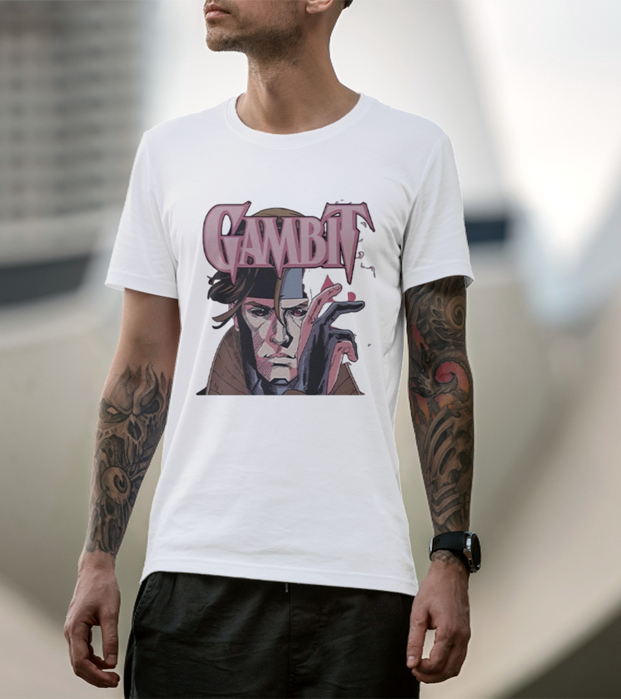 Gambit X-men Iconic Superhero Character T-Shirt