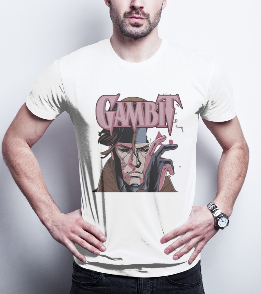 Gambit X-men Iconic Superhero Character T-Shirt