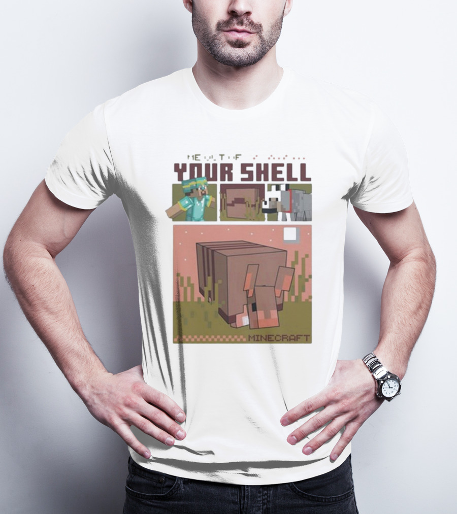 Minecraft New Come Out Of Your Shell T-Shirt