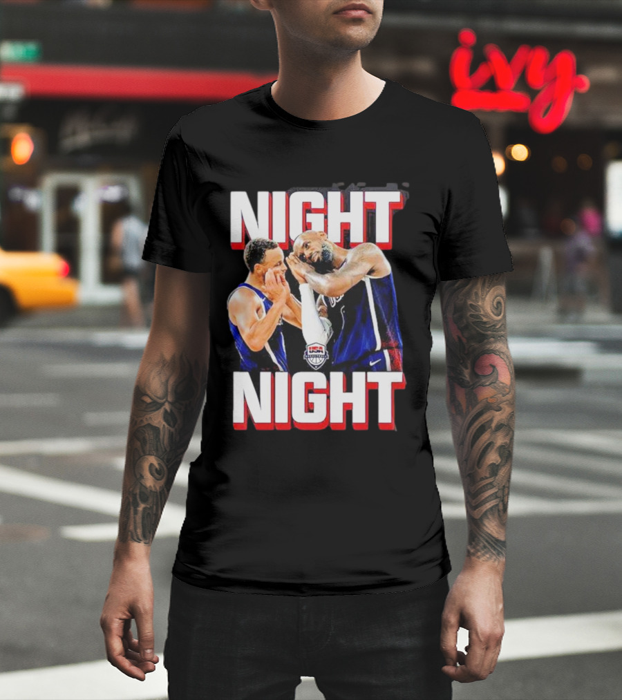 NIGHT NIGHT PREMIUM Steph Curry New T-Shirt
