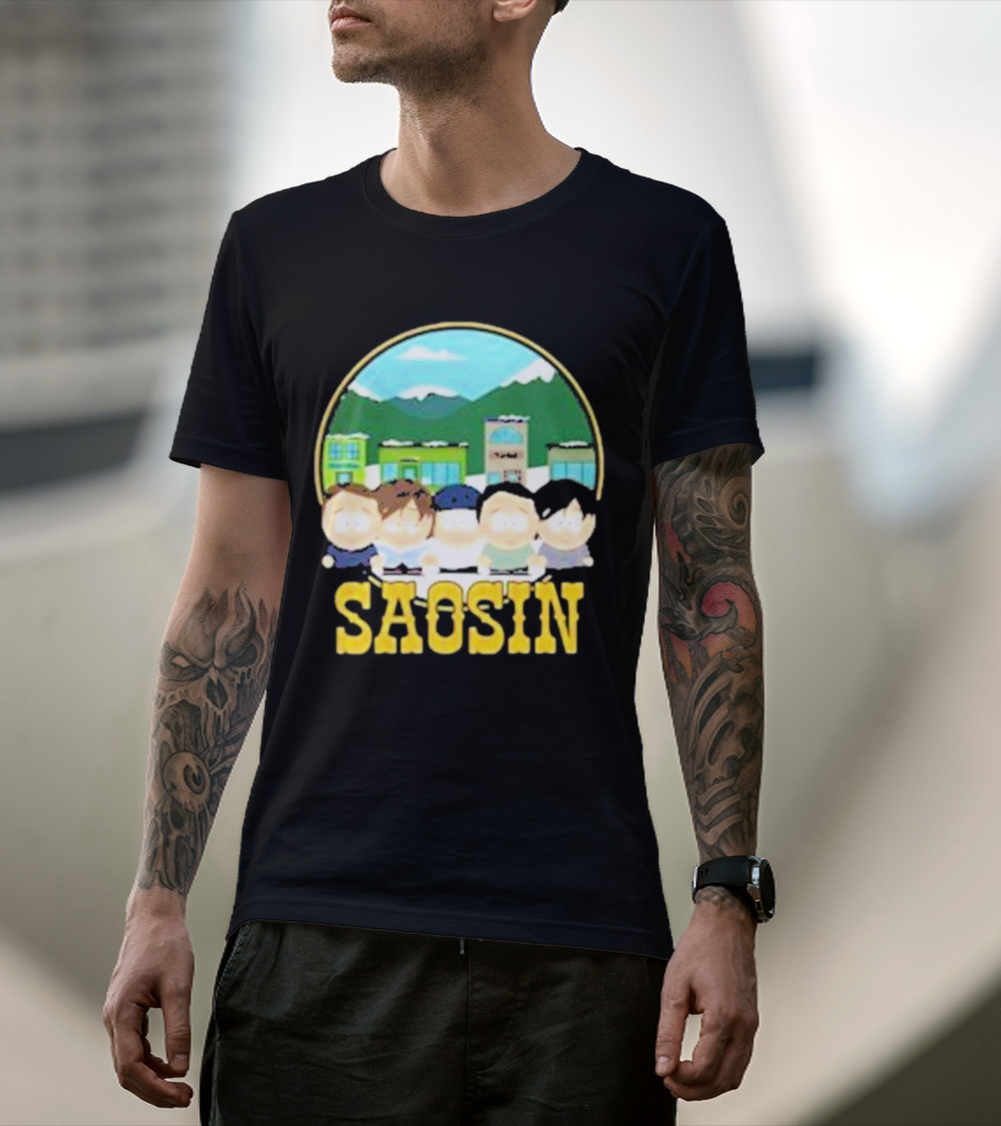 Saosin South Park Cartoon Band T-Shirt