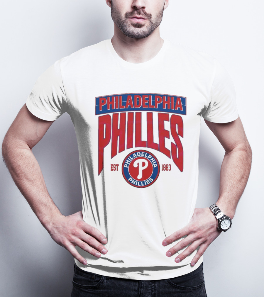 Philadelphia Phillies Est. 1883 Vintage Baseball T-Shirt