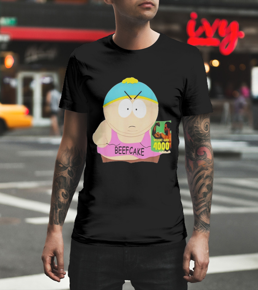 Eric Cartman Beefcake Weight Gain 4000 Promotion 2000 T-Shirt