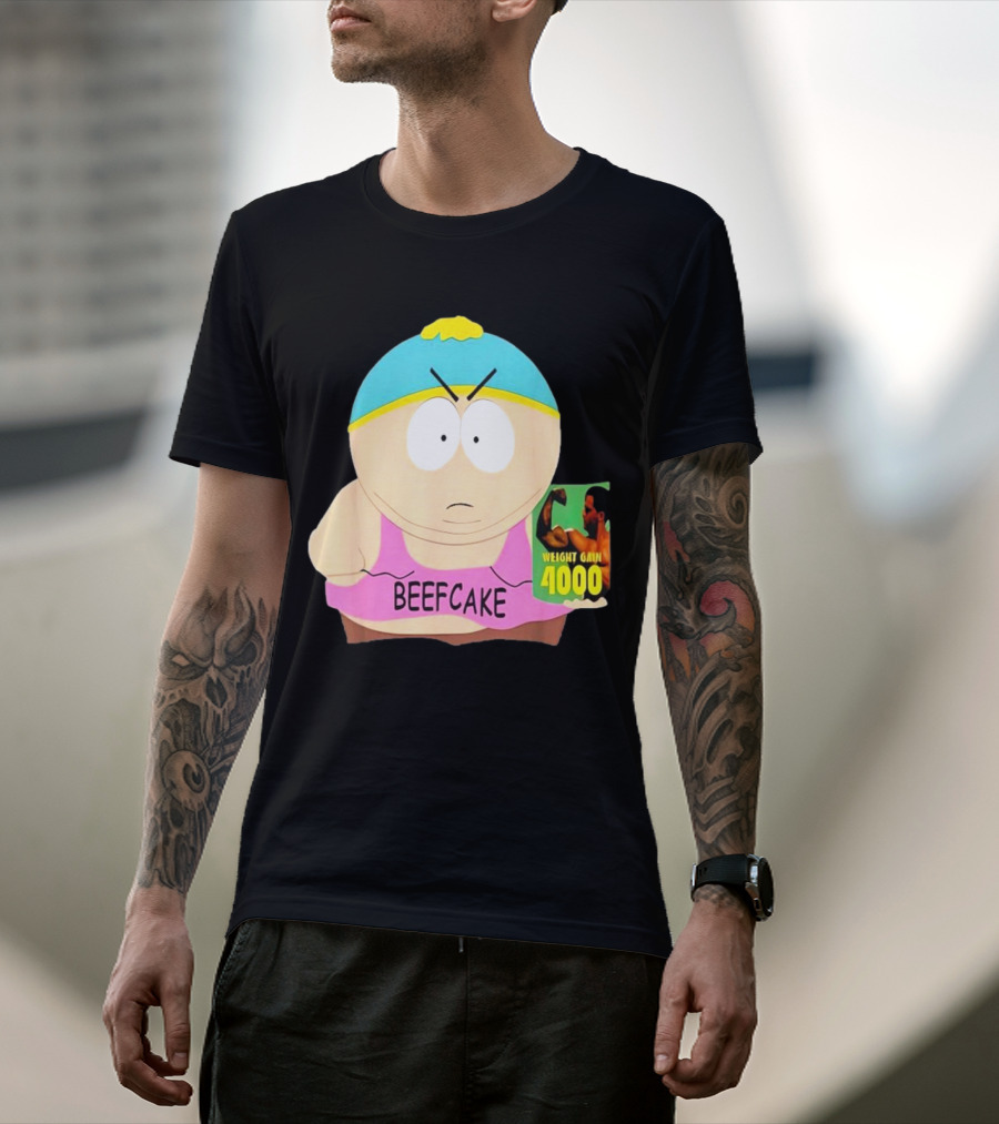 Eric Cartman Beefcake Weight Gain 4000 Promotion 2000 T-Shirt