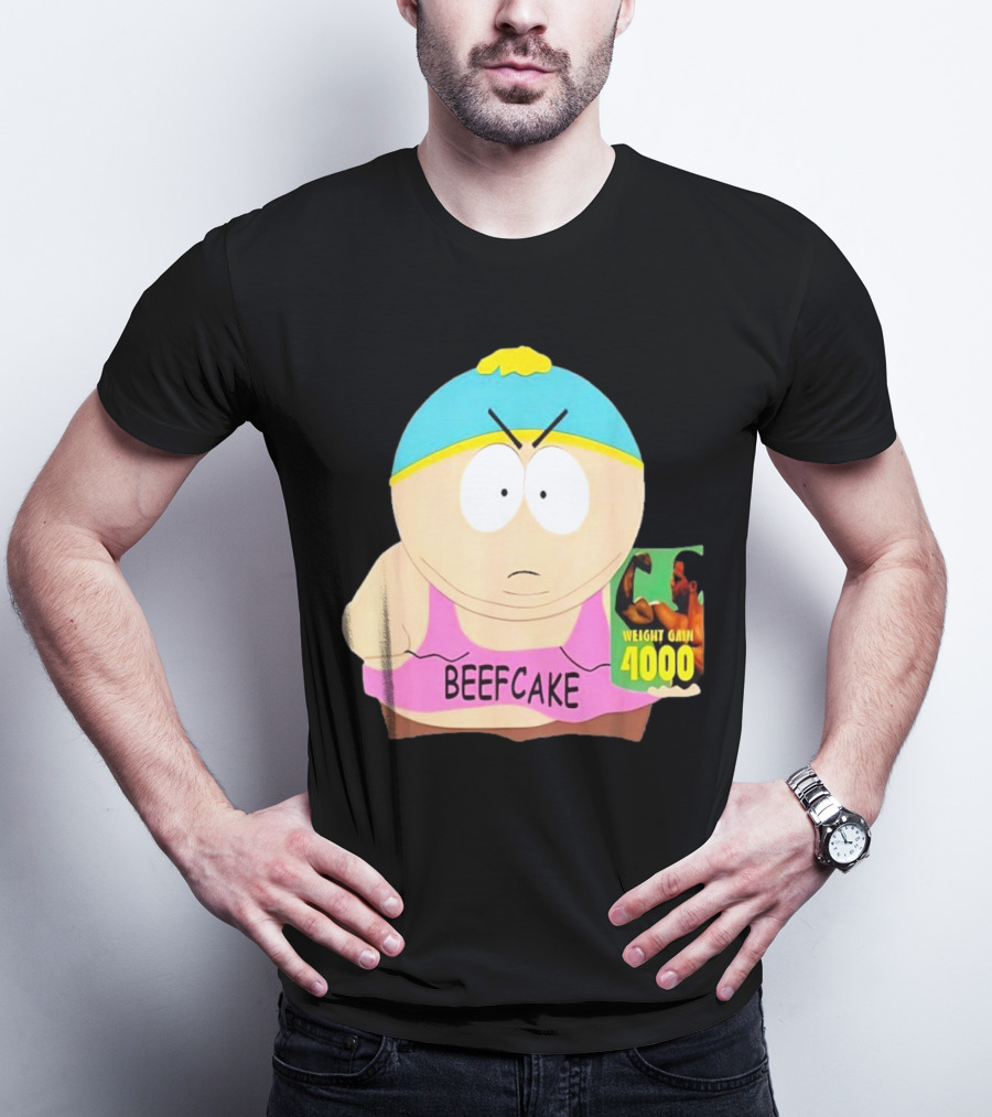 Eric Cartman Beefcake Weight Gain 4000 Promotion 2000 T-Shirt