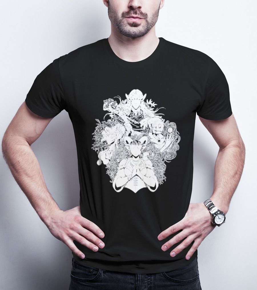 Critical Role Healing Party Characters T-Shirt