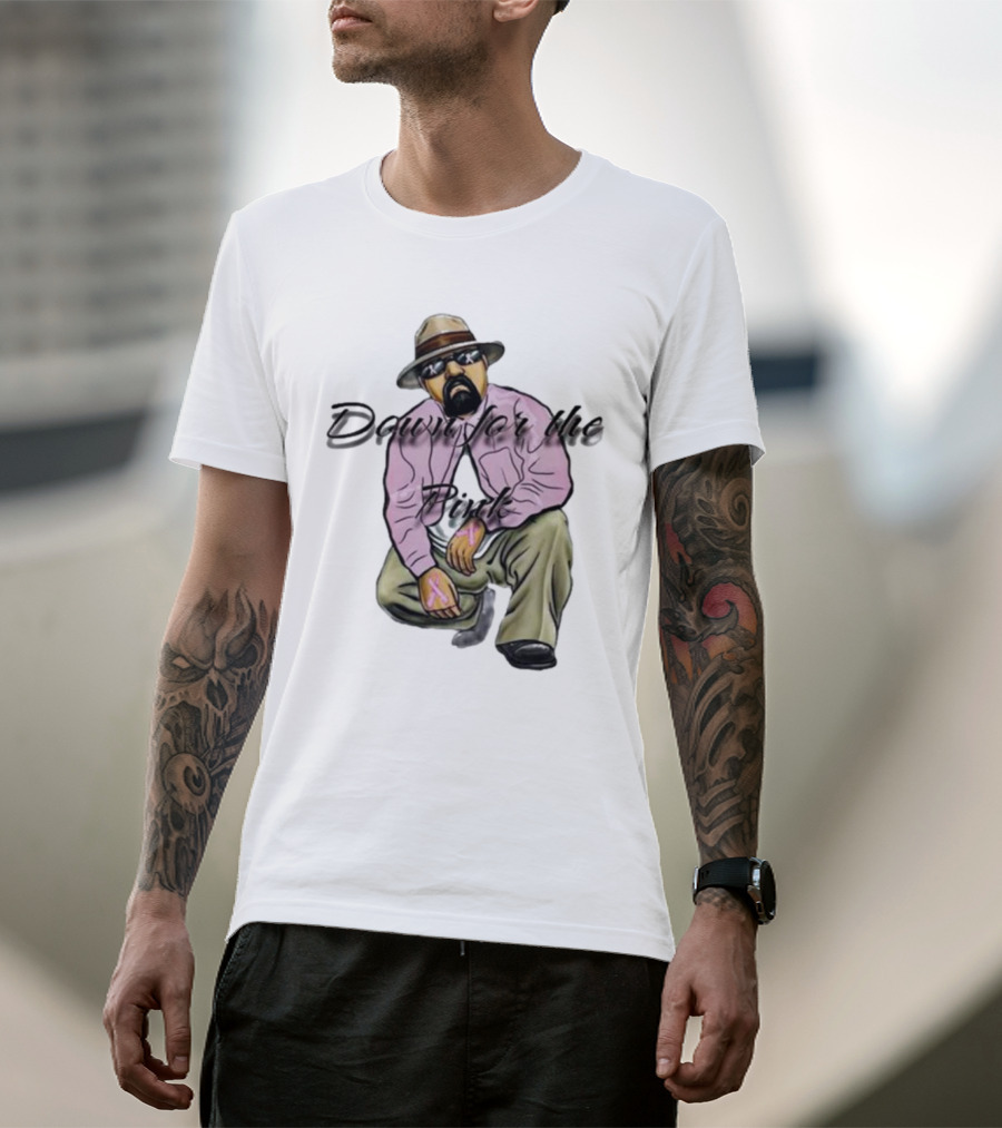 Down For The Pink Cholo BCawareness T-Shirt