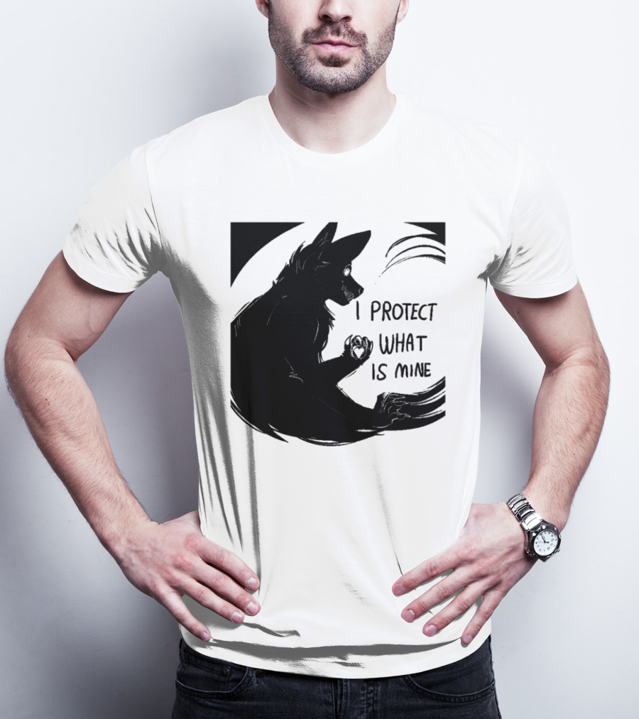I Protect What Is Mine Wolf T-Shirt