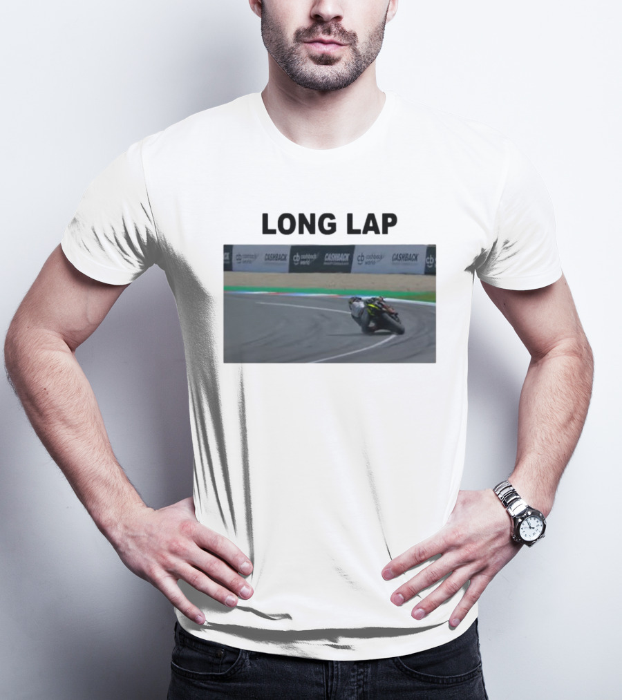 LONG LAP Johann Zarco Motorcycle Racing Turn T-Shirt