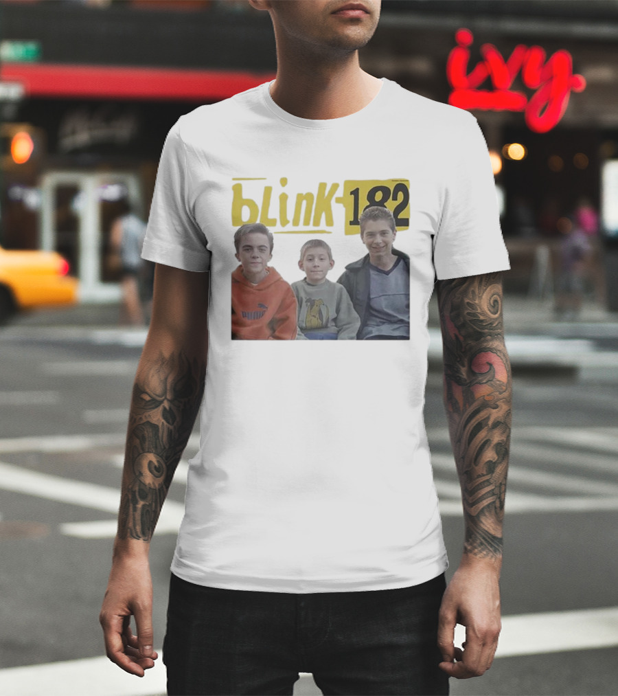BLInK 182 Malcolm In The Middle Kids T-Shirt