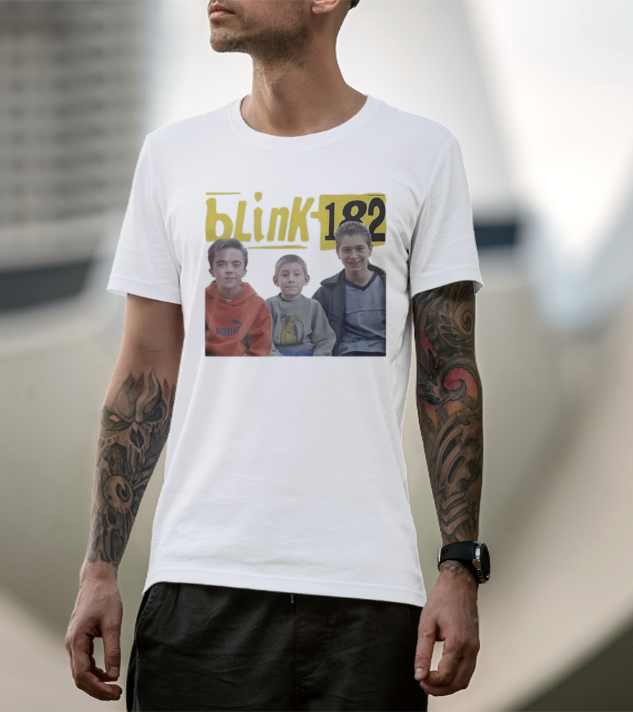 BLInK 182 Malcolm In The Middle Kids T-Shirt