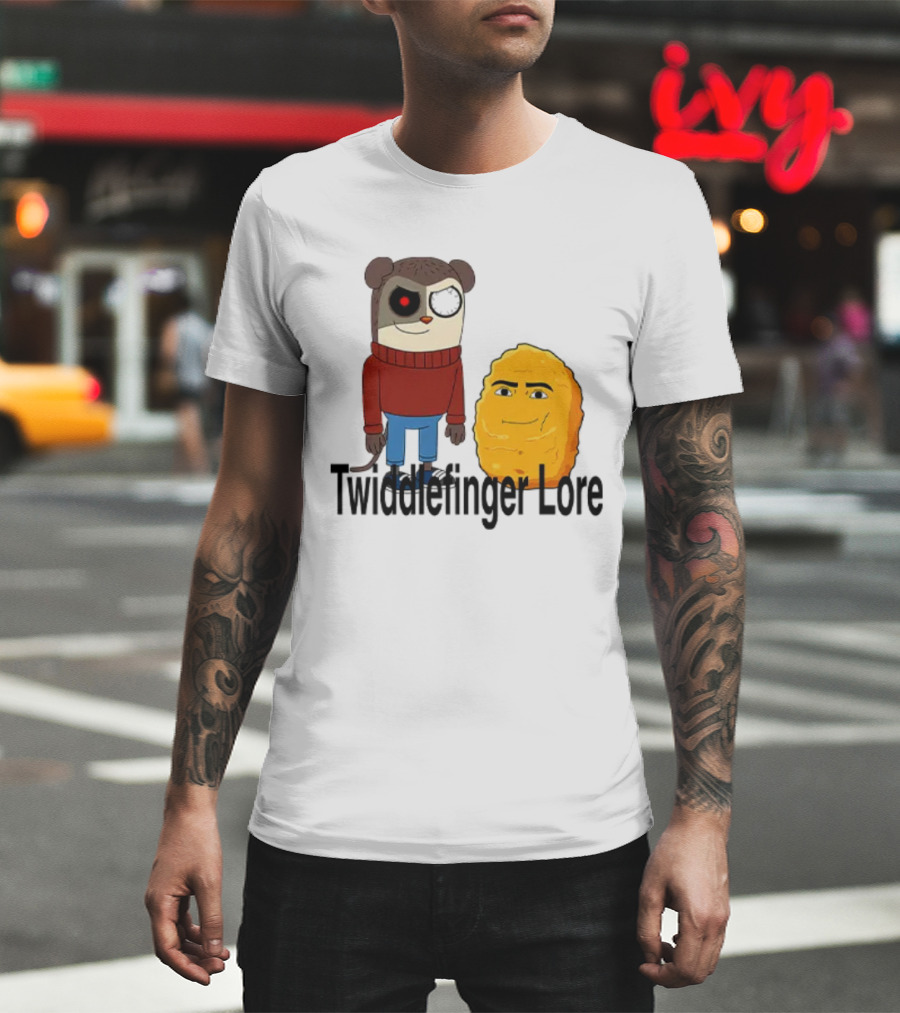 Twiddlefinger Lore Max And Nugget Cartoon Characters T-Shirt