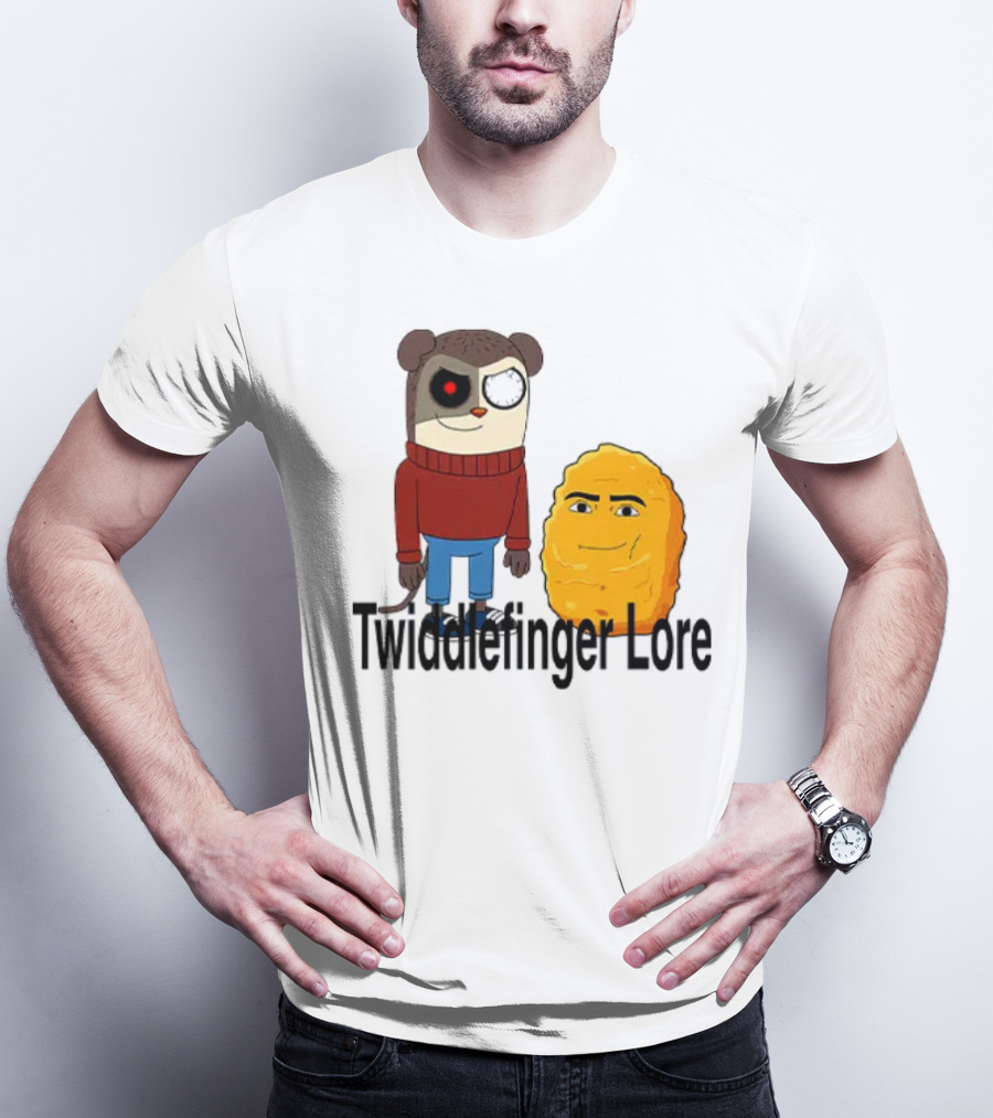 Twiddlefinger Lore Max And Nugget Cartoon Characters T-Shirt