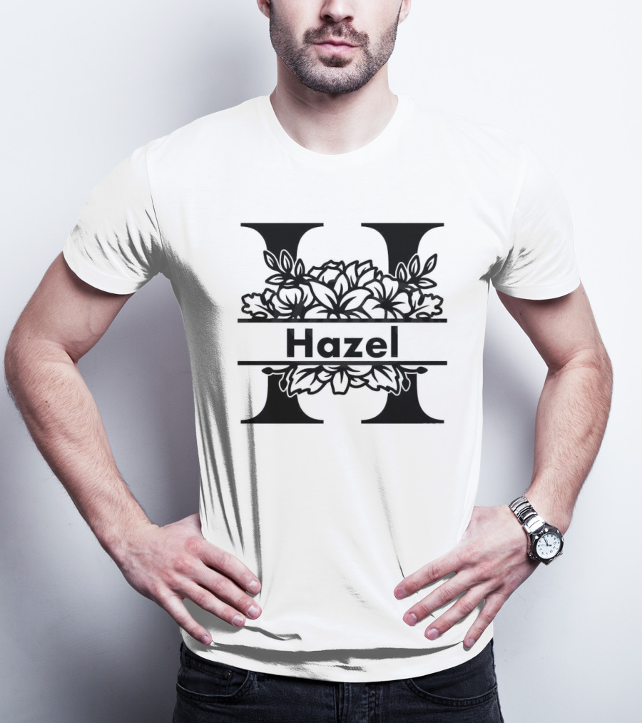 Hazel Floral Monogram H T-Shirt