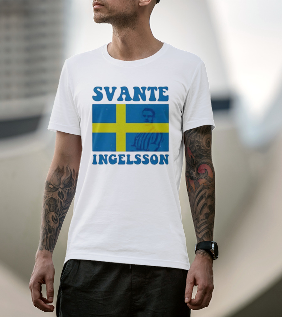 Svante Ingelsson Swedish Flag Sheffield Wednesday EFL T-Shirt