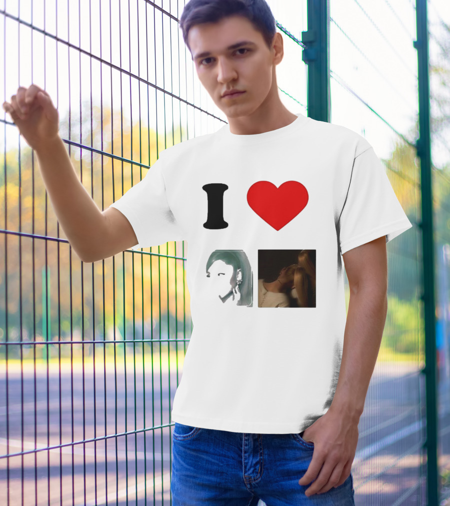 I Love Ariana Grande Cameron Fan Art Duo T-Shirt