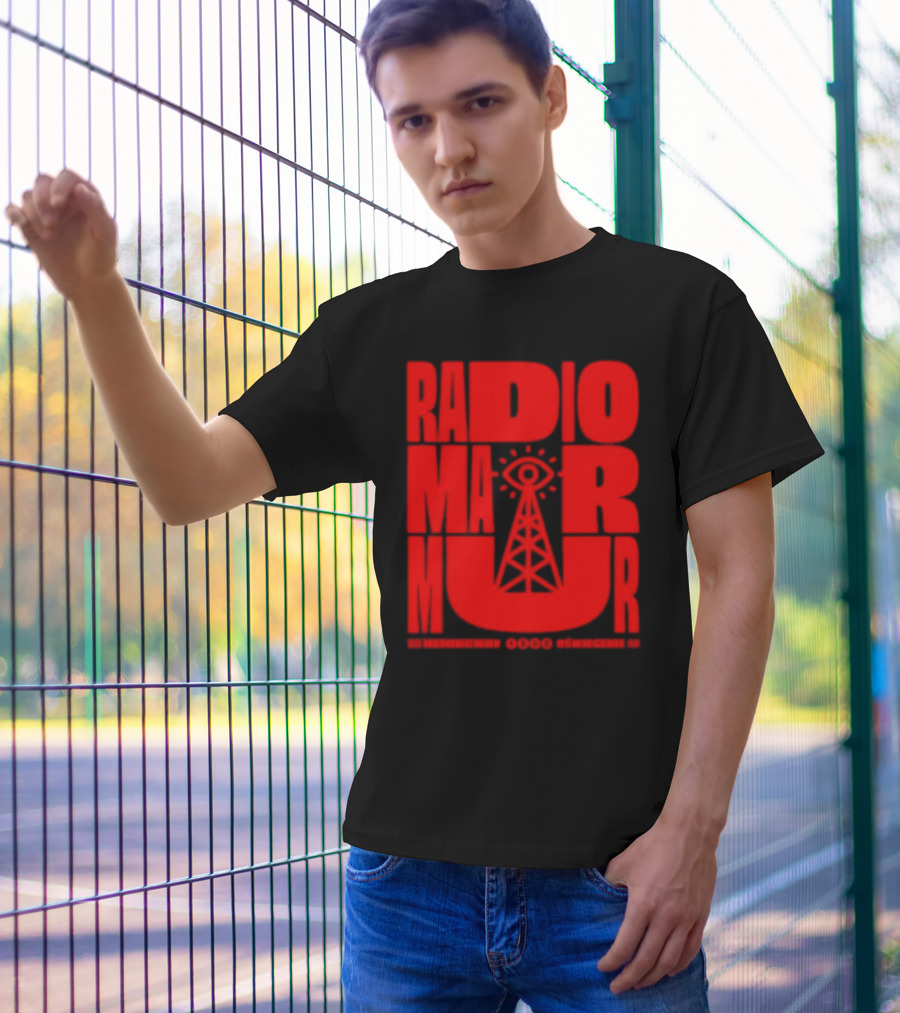 Taco Hemingway Radio Marmur Eye Tower 1-800 Oświecenie T-Shirt