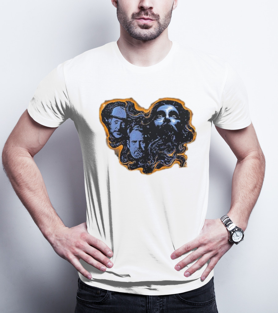 The White Buffalo A Freight Train Through The Night Faces And Mystical T-Shirt
