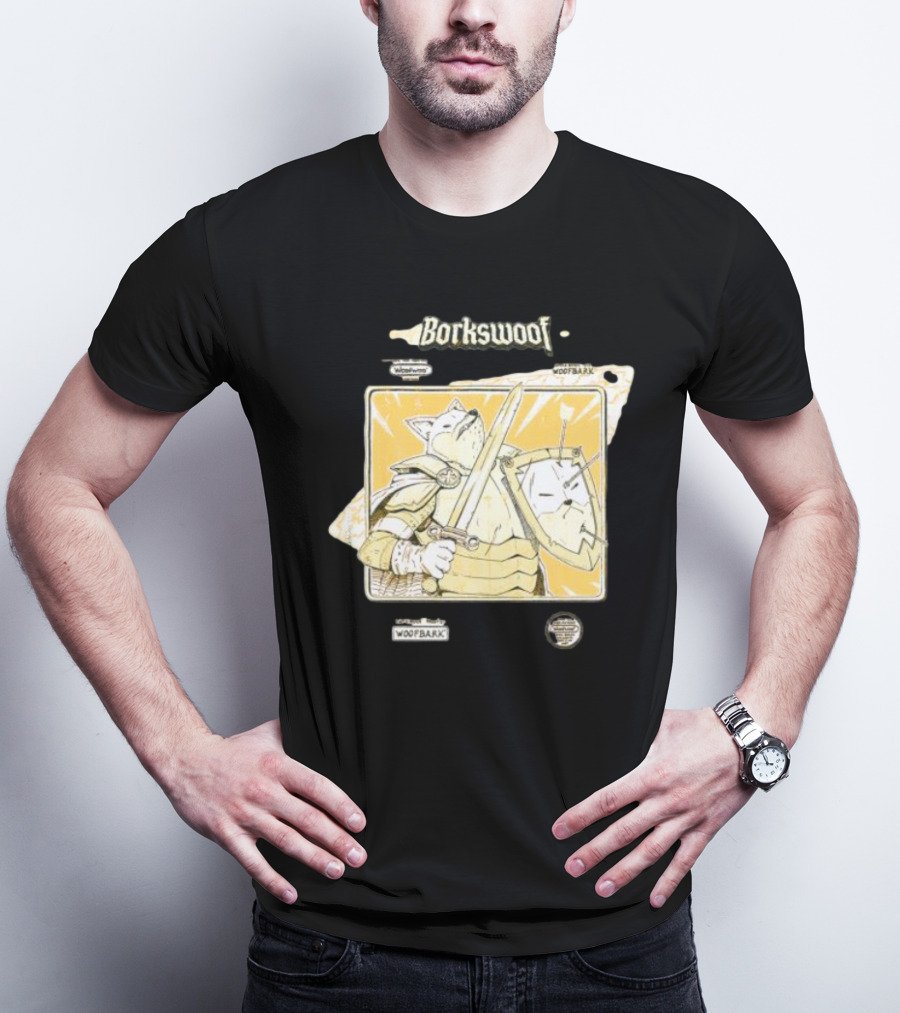Borkwoof Woofer Woofbark Knight Adventure T-Shirt