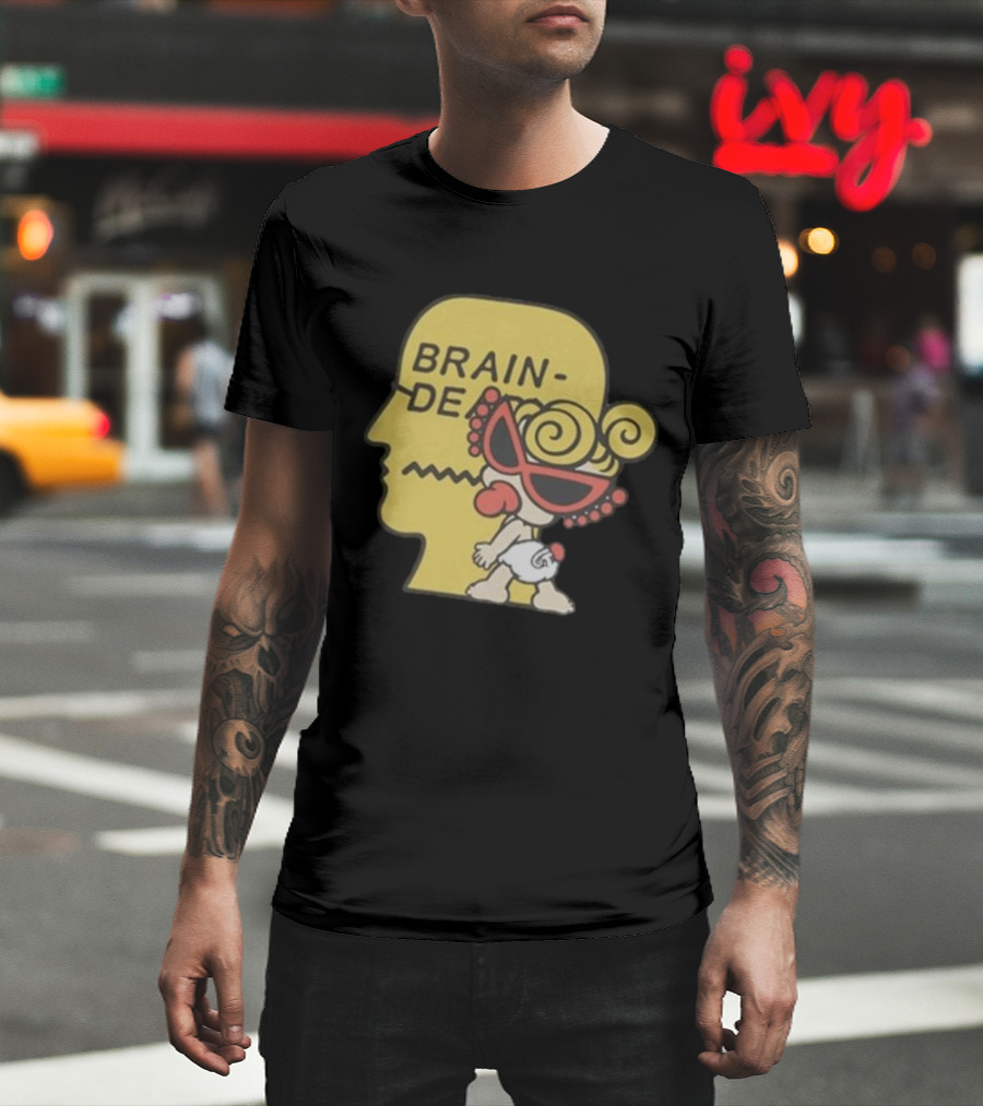 Brain Dead Hysteric Mini Collaboration Raglan Baseball T-Shirt