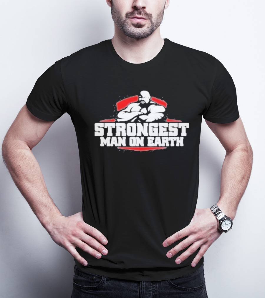 Brian Shaw Strongest Man On Earth T-Shirt