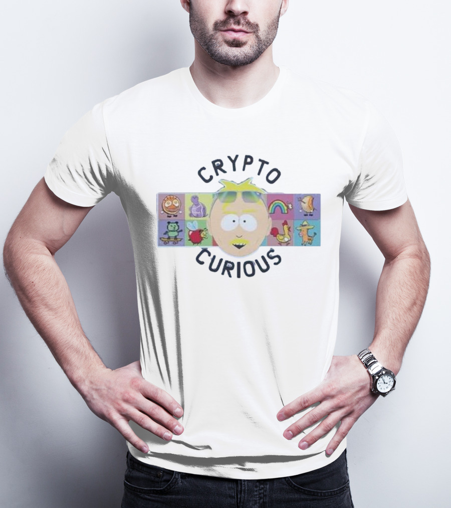 South Park Vic Chaos Crypto Curious Icons Collection T-Shirt