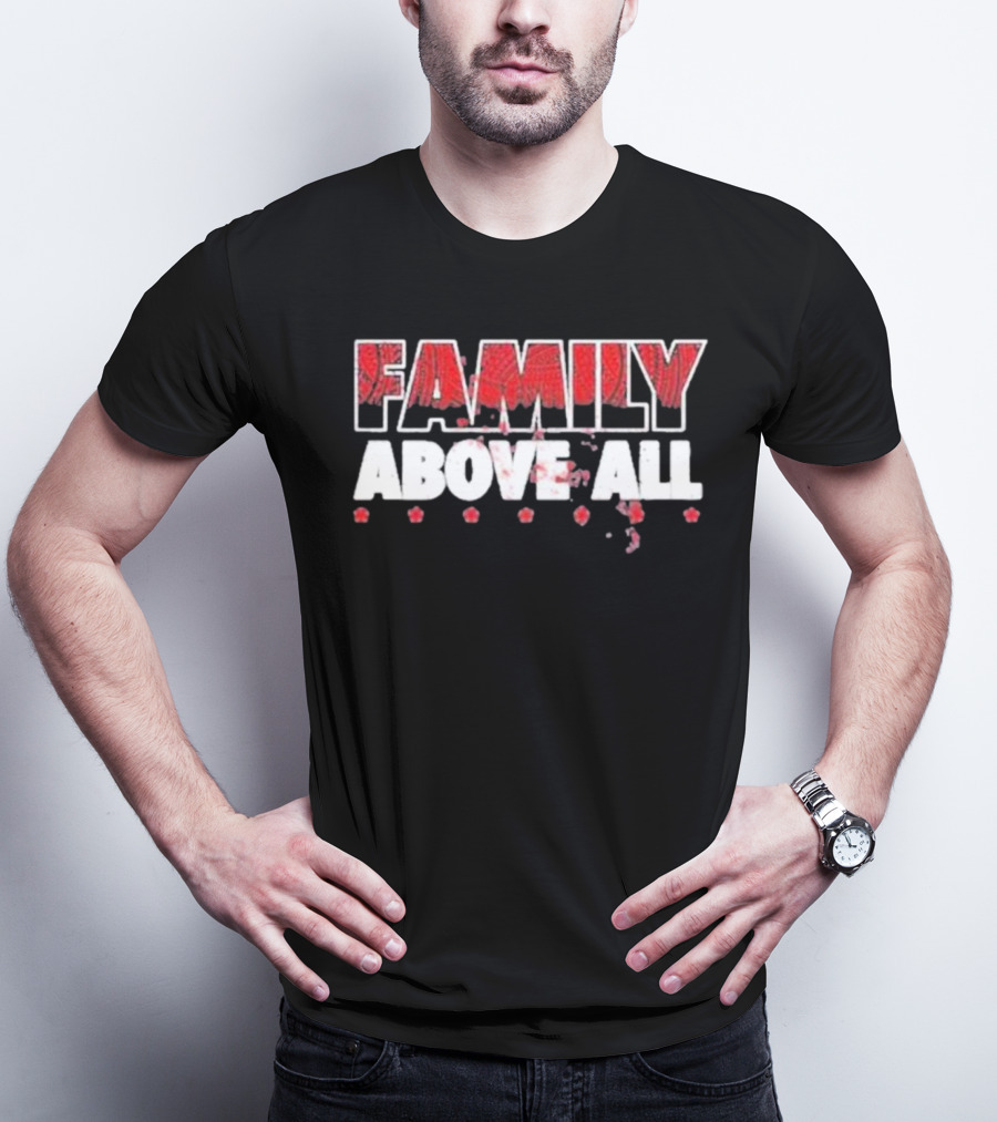 Family Above All Roman Reigns WWE Bloodline T-Shirt