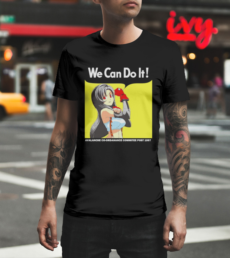 We Can Do It Avalanche Co-Ordanance Committee Post 1997 T-Shirt