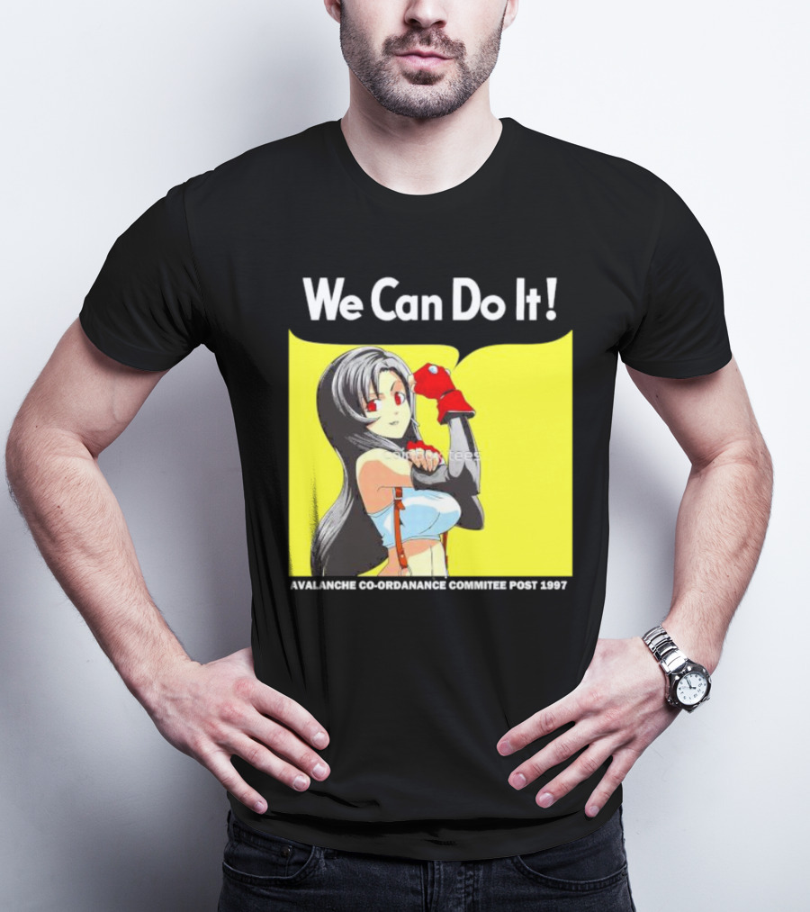 We Can Do It Avalanche Co-Ordanance Committee Post 1997 T-Shirt