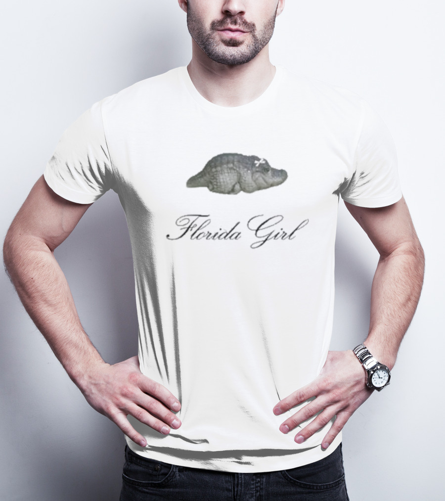 Florida Girl Baby Gator Coquette T-Shirt