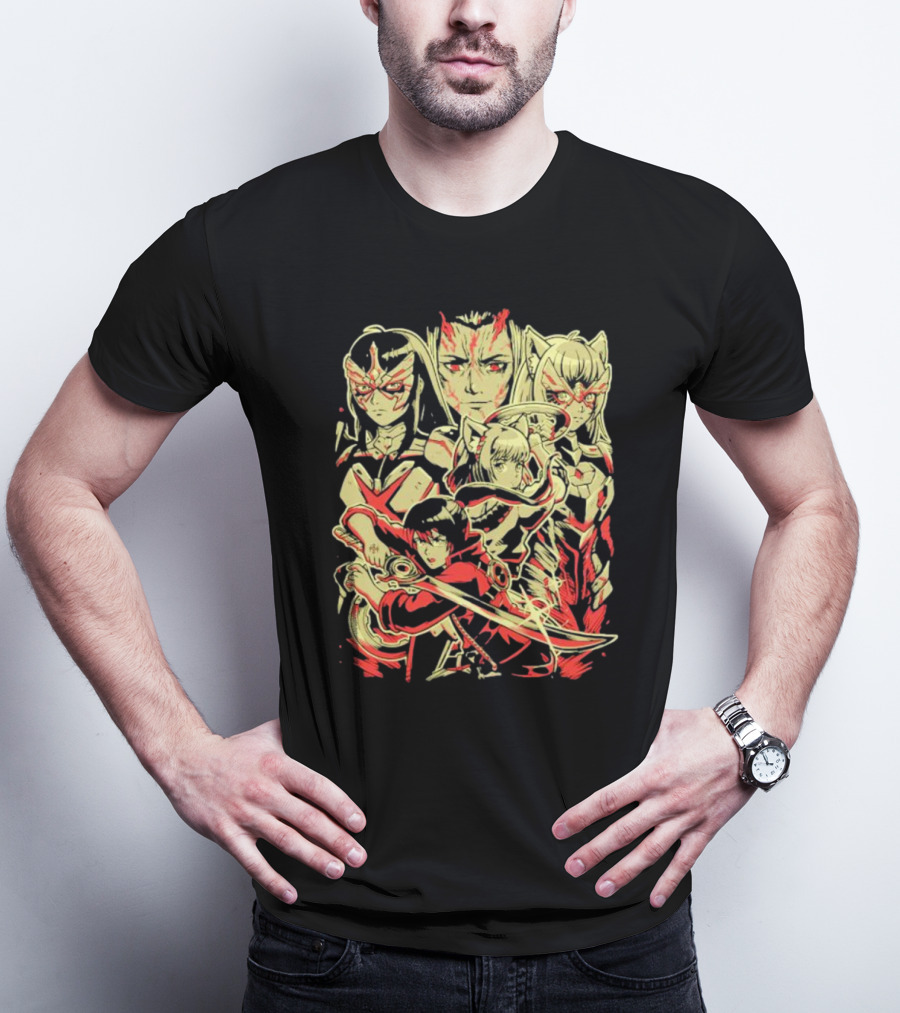 Cycle Of Life And Death Anime Warriors T-Shirt