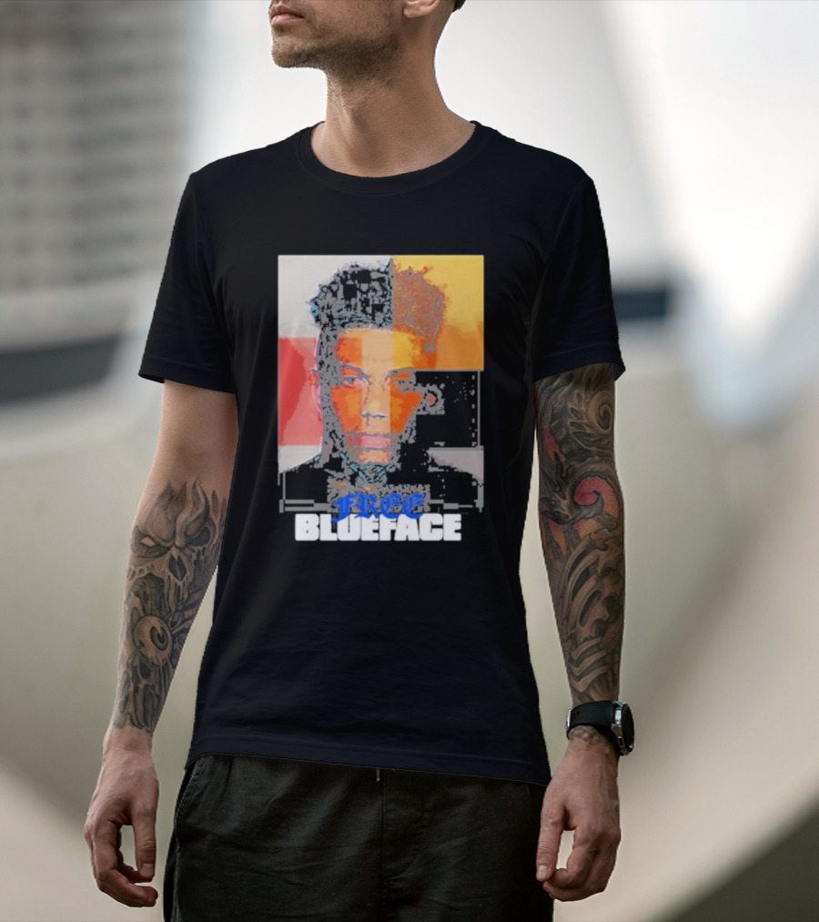 Free Blueface Dinero Jones Album Multicolor T-Shirt