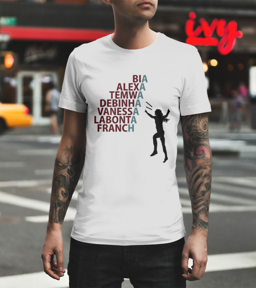 Bia Alexa Temwa Debinha Vaness Labonta Franch Volleyball Player T-Shirt