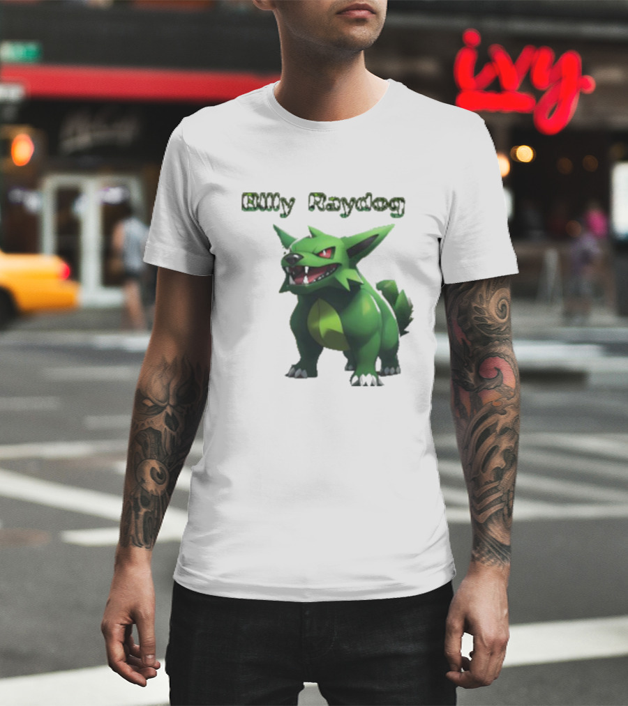 Billy Raydog Green Canine Pokémon Creature T-Shirt