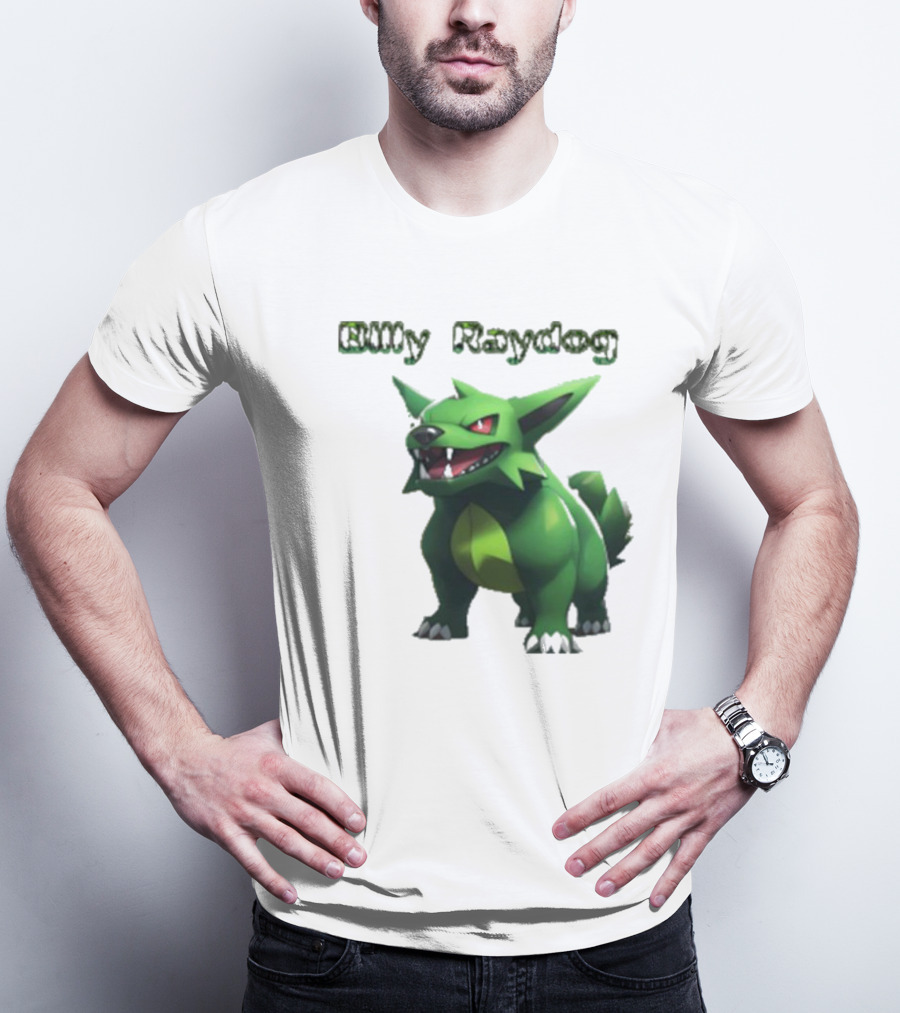 Billy Raydog Green Canine Pokémon Creature T-Shirt