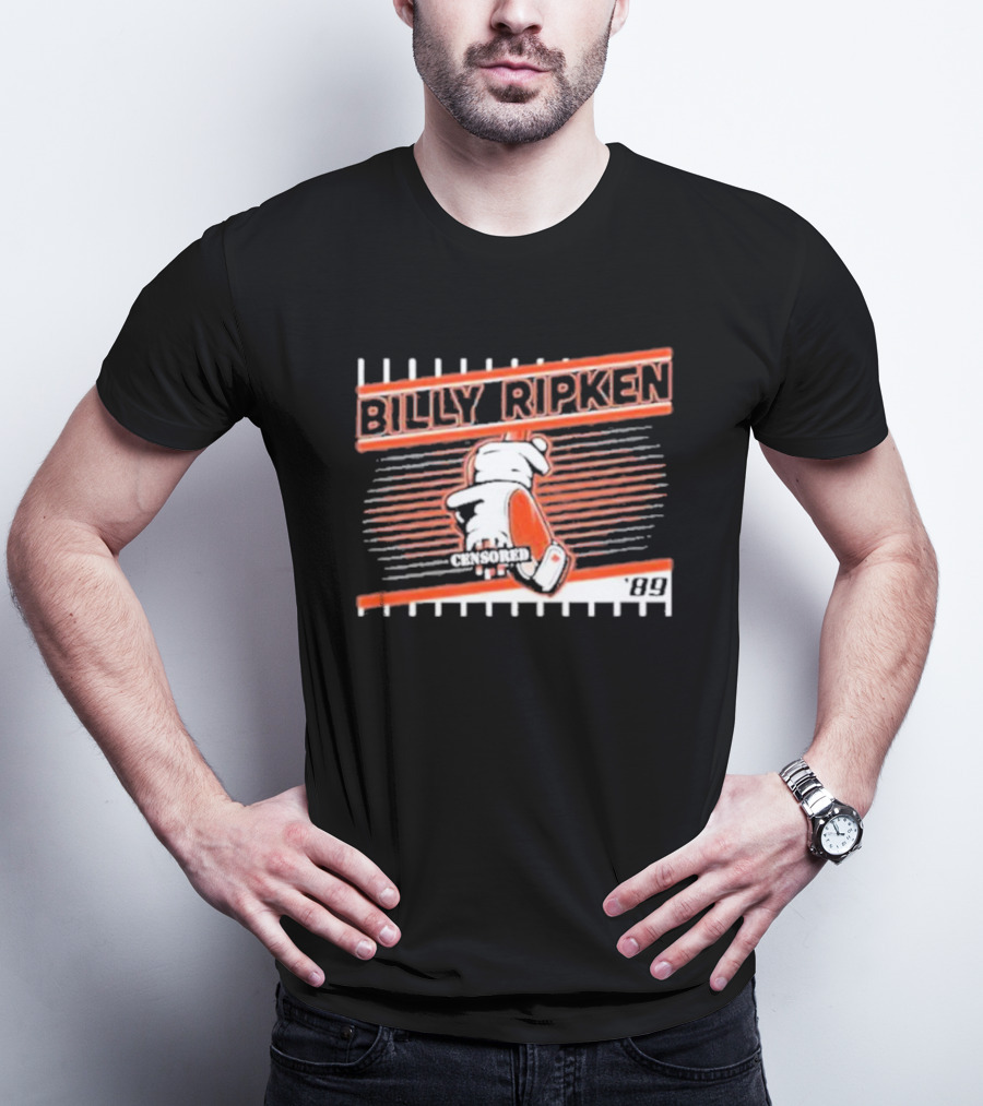 BILLY RIPKEN CENSORED '89 T-Shirt