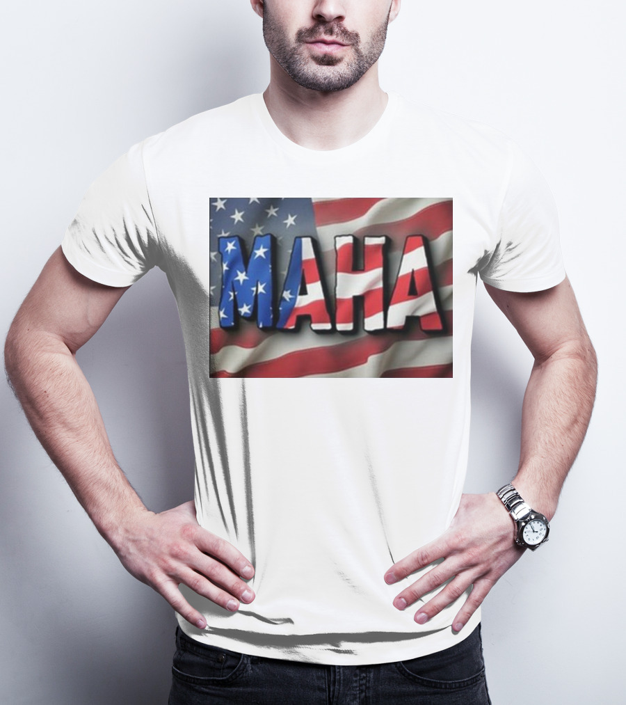 Bryce Lipscomb Maha Make America Healthy Again USA Flag T-Shirt