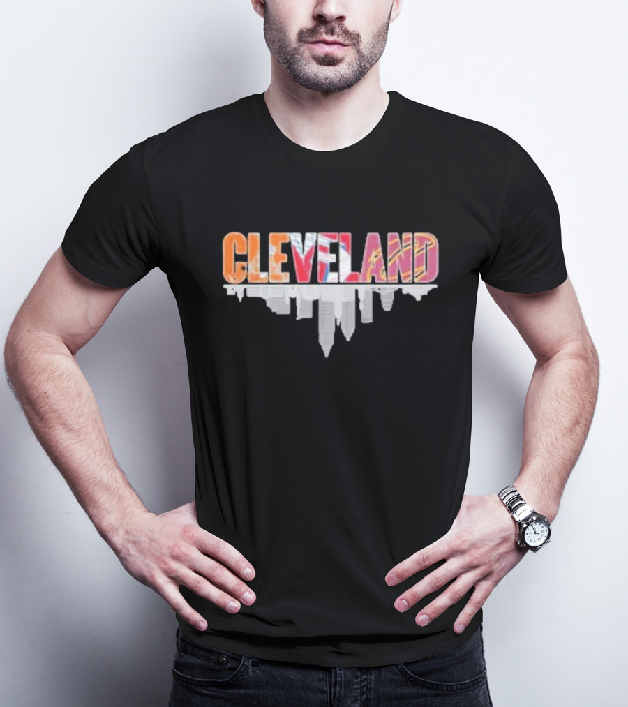 Cleveland City Skyline T-Shirt