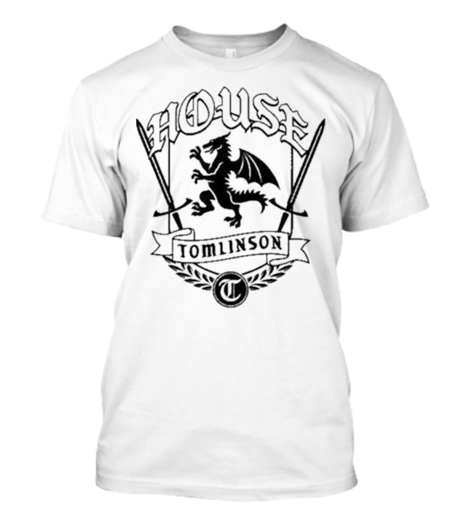 House Tomlinson Dragon Crest Midweight Connor Tomlinson T-Shirt