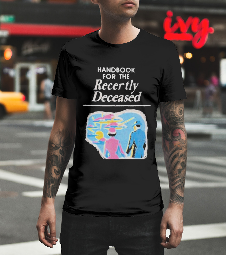 Handbook For The Recently Deceased Our Flag Means Death Band Logo Mash Up T-Shirt