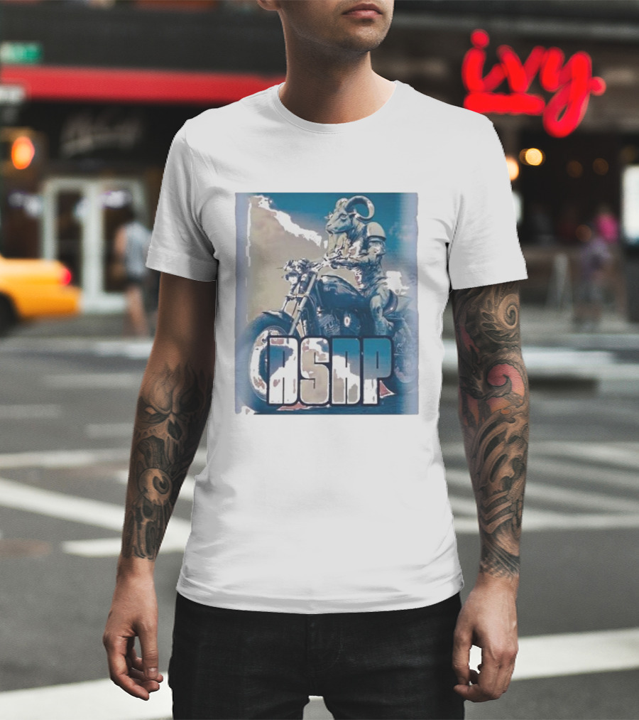 ASAP Goat Biker T-Shirt