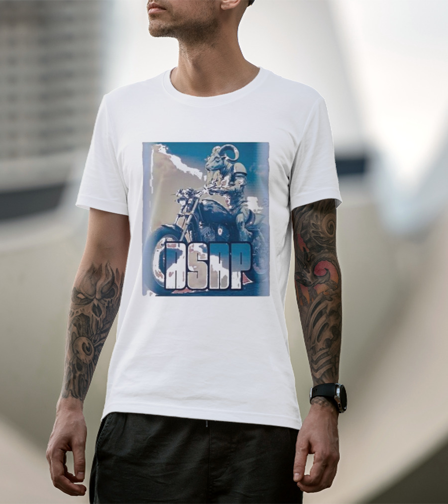 ASAP Goat Biker T-Shirt